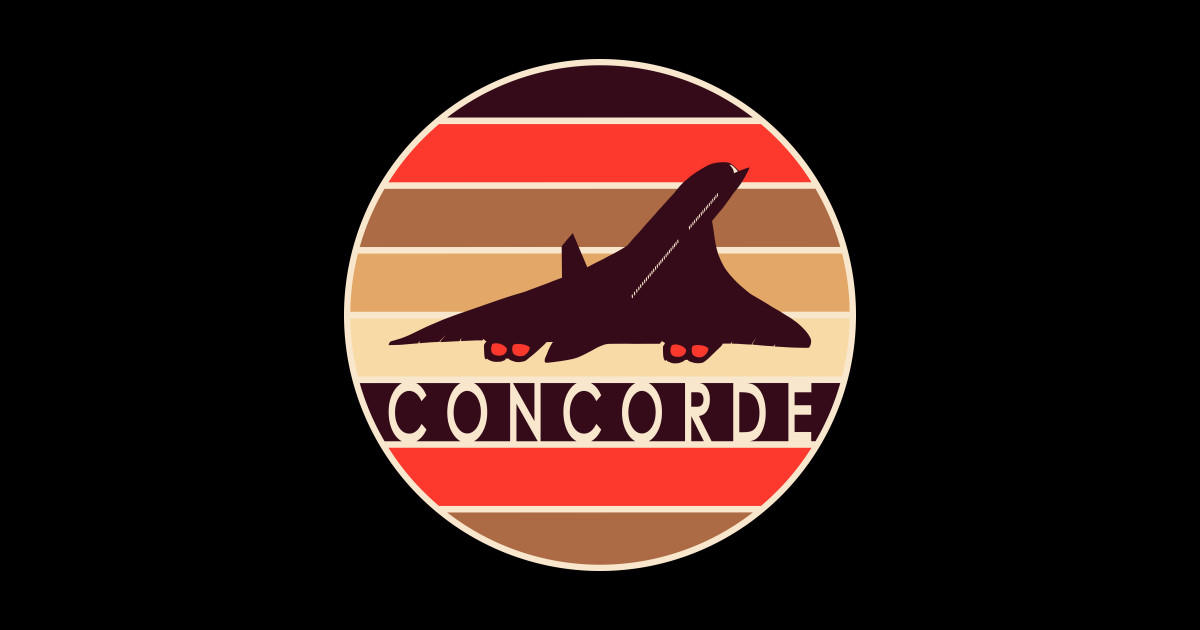 Concorde - Concorde - Sticker | TeePublic