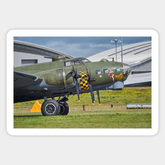 Boeing B-17G Flying Fortress - Boeing B 17g Flying Fortress - Sticker ...