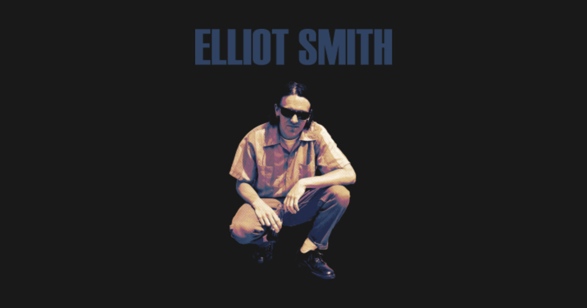 Oldschool Elliot Smith - Elliott Smith - T-Shirt | TeePublic