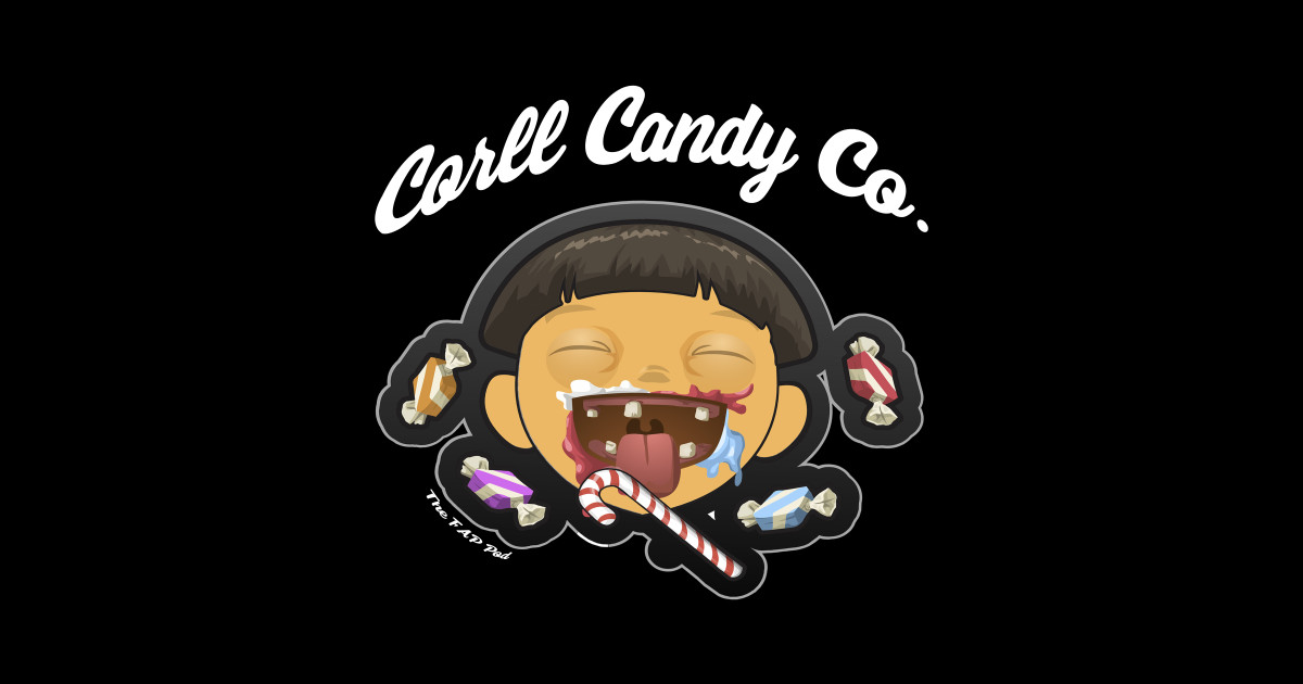 Corll Candy Co. - Candy - Sticker | TeePublic