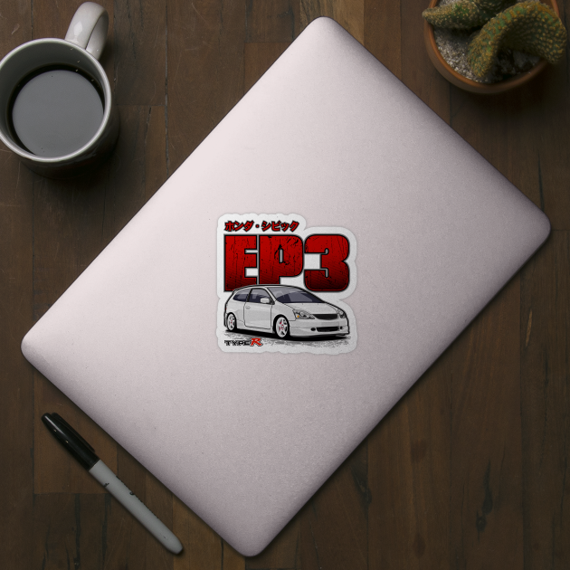 Civic Type R EP3 - Civic Type R - Sticker | TeePublic