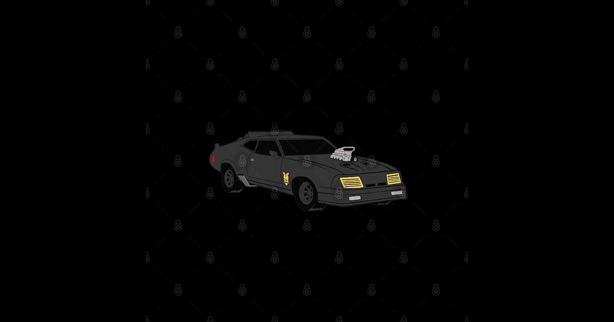 MAD MAX MFP INTERCEPTOR LIGHT - Mad Max Car - Sticker | TeePublic