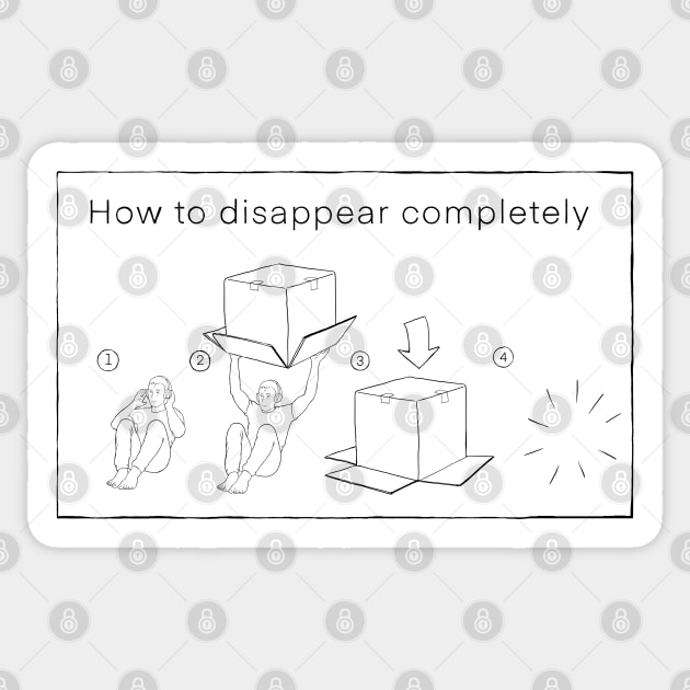 How to Disappear Completely - Instructional diagram. - Radiohead ...