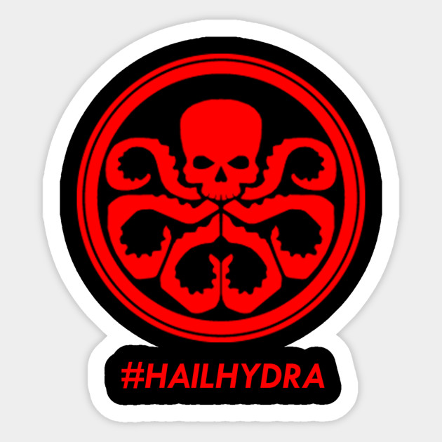 Hail Hydra - America - Sticker | TeePublic