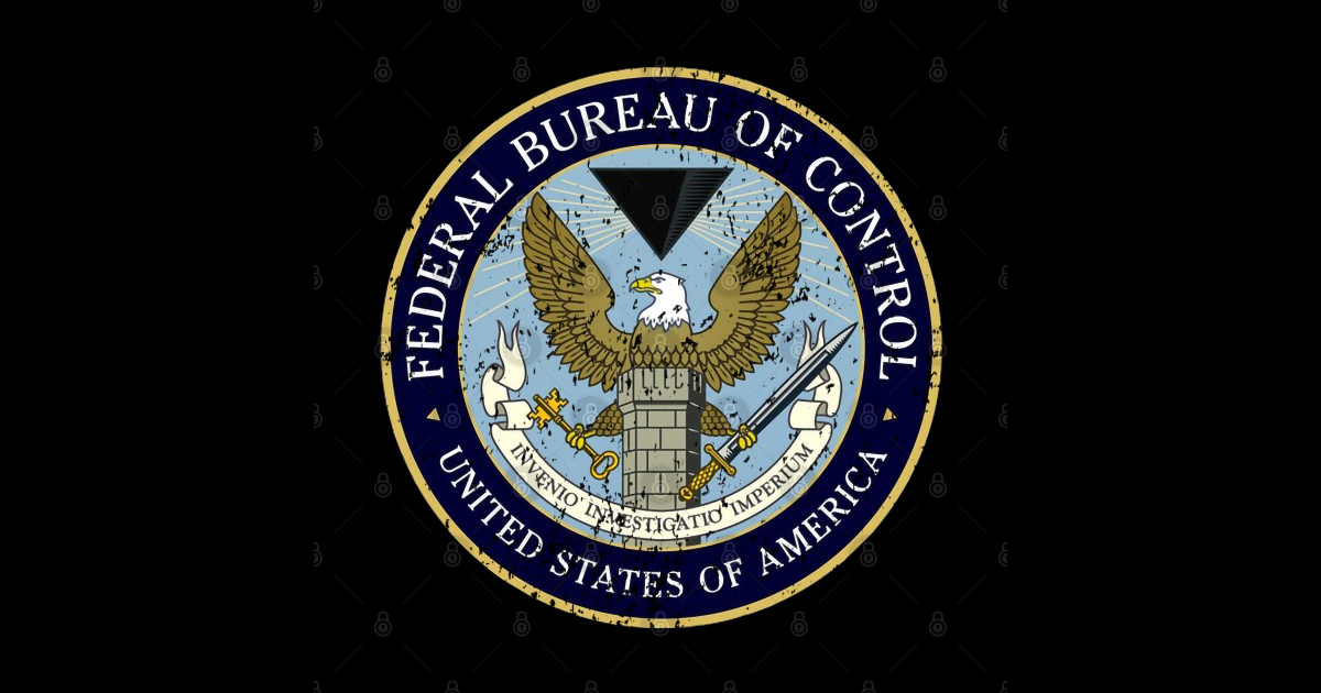 Federal Bureau of Control | Control Game Logo | Clean Logo - Federal ...