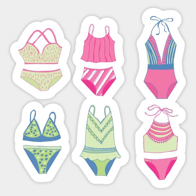 Bathing Suits - Bathing Suits - Sticker | TeePublic