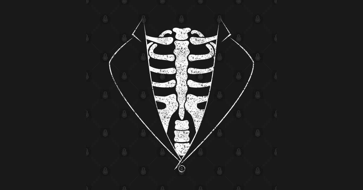 Skeleton Tuxedo Halloween Costume - Skeleton Costume - T-Shirt | TeePublic