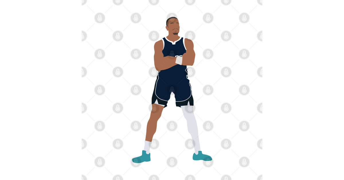 PJ Washington Iconic Pose Dallas Mavericks - Pj Washington - T-Shirt ...