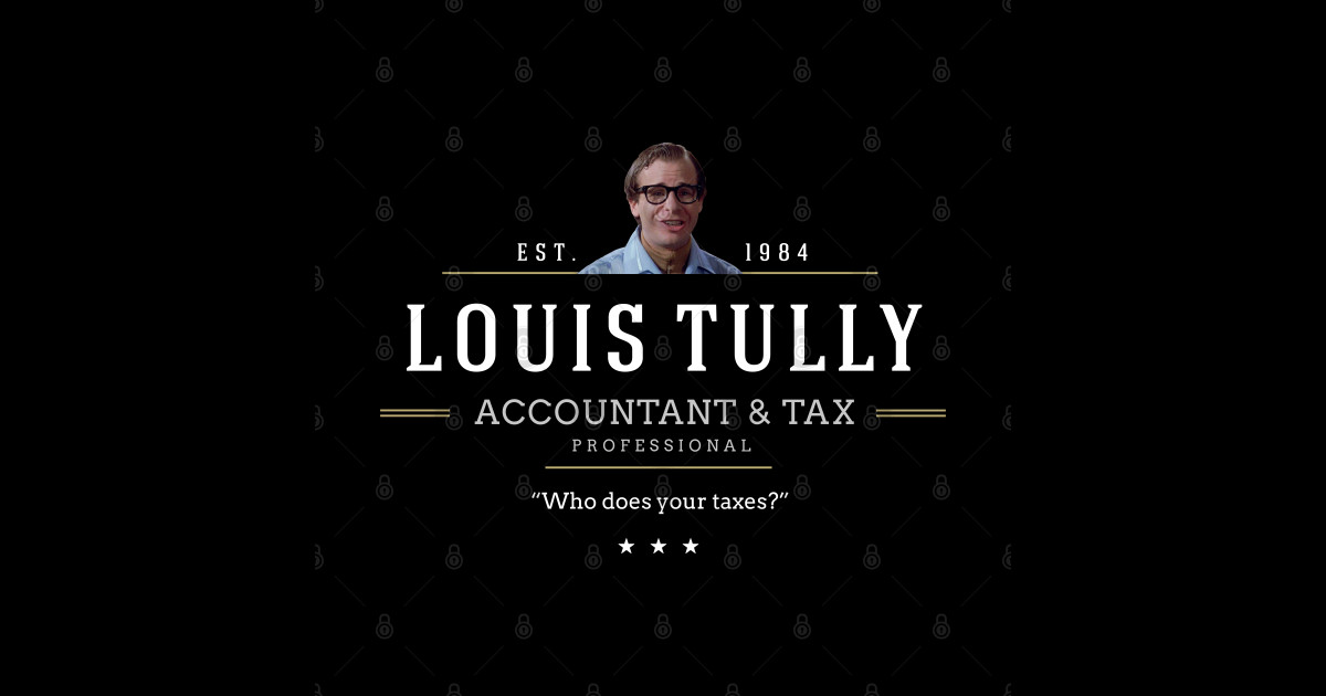 Louis Tully - Accountant & Tax Professional - modern vintage logo ...
