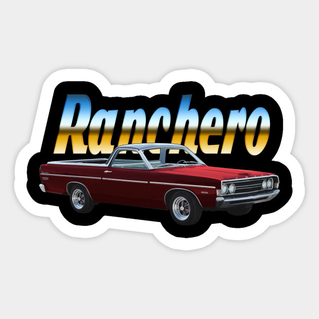 1968 Ford Ranchero 1969 - 1968 Ford Ranchero - Sticker | TeePublic