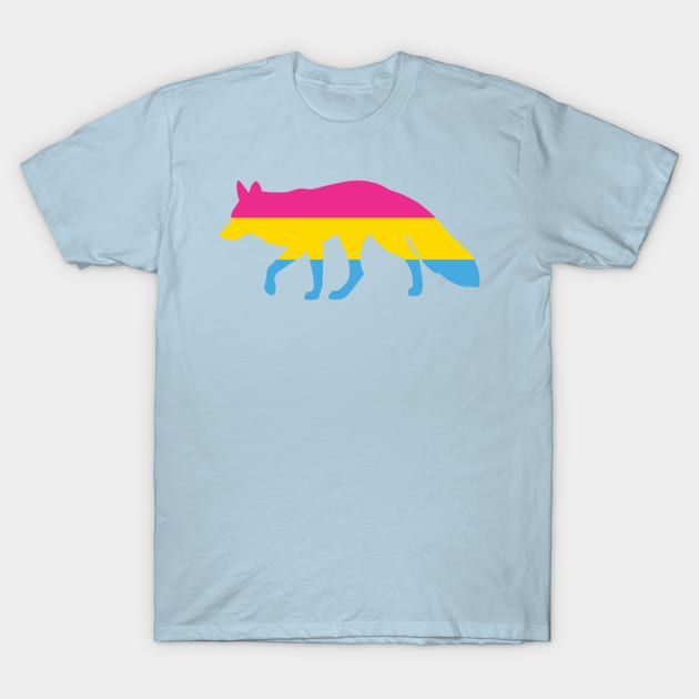 Pride Animals- Pansexual Fox - Pride - T-Shirt | TeePublic