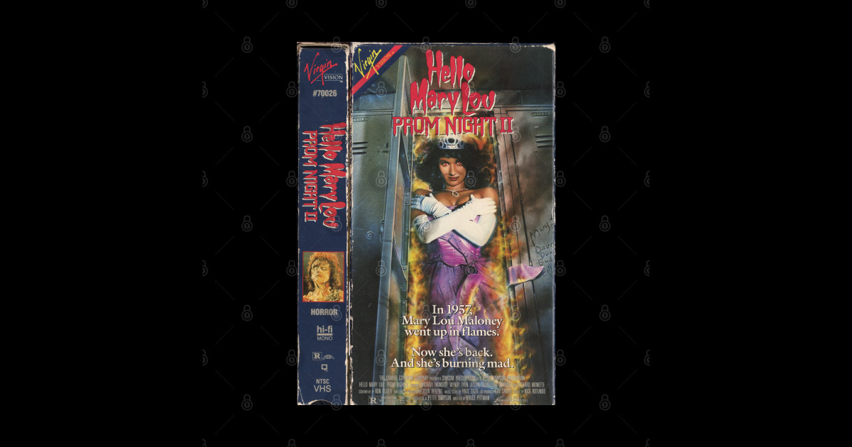 Hello Mary Lou: Prom Night 2 VHS - Prom Night 2 Hello Mary Lou ...