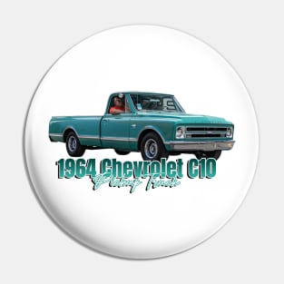1964 Chevrolet C10 Stepside Truck Pins and Buttons for Sale | TeePublic