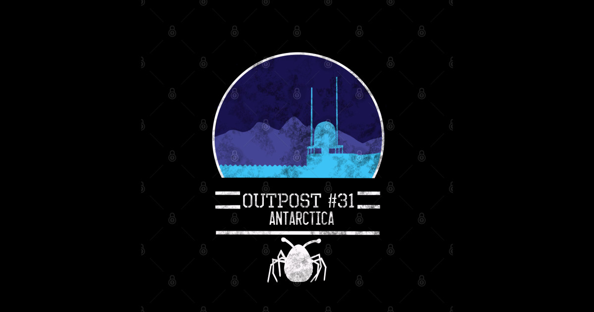 Outpost #31 Antartica - The Thing - Sticker | TeePublic