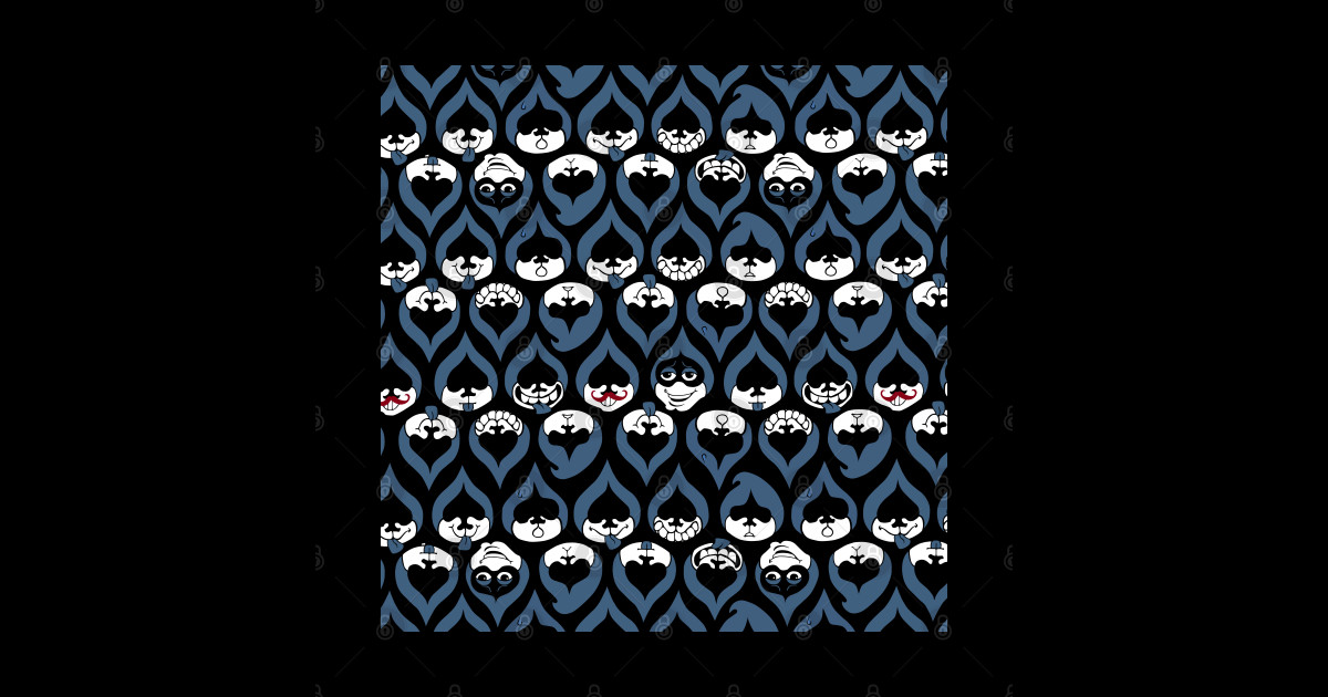 Lancer Deltarune Drop Pattern - Deltarune - Posters and Art Prints ...