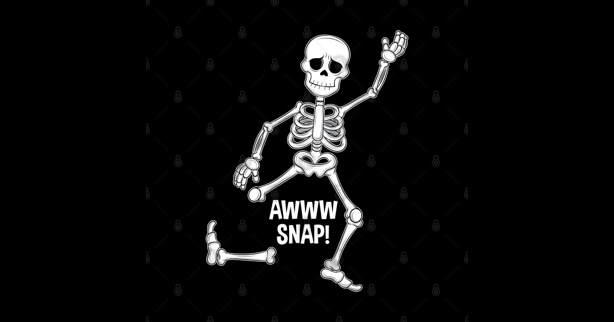 Broken Foot Aww Snap bone medicine broken ankle gift idea present ...