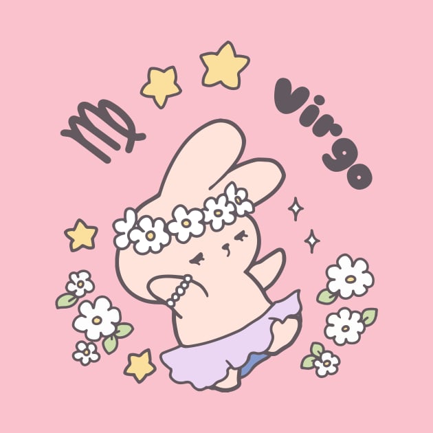 Virgo Loppi Tokki Bunny Zodiac Series - Kawaii Cute Rabbit Art Zodiac ...