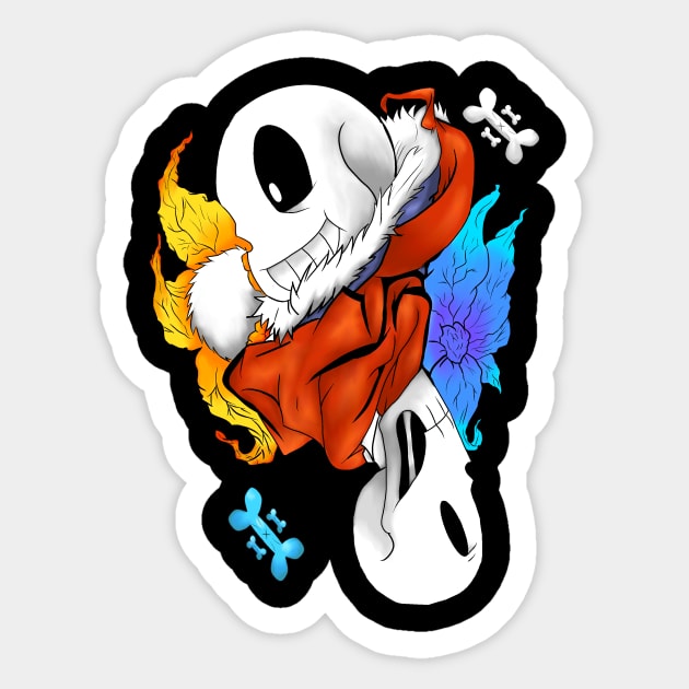 Sans and Papyrus -UNDERTALE- Undertale - Sticker | TeePublic