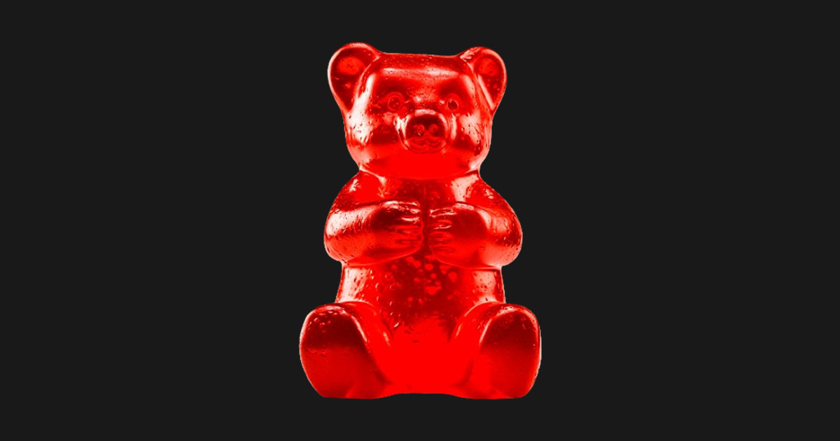 Gummy Bear Red Gummi Candy - Gummy Bear - T-Shirt | TeePublic