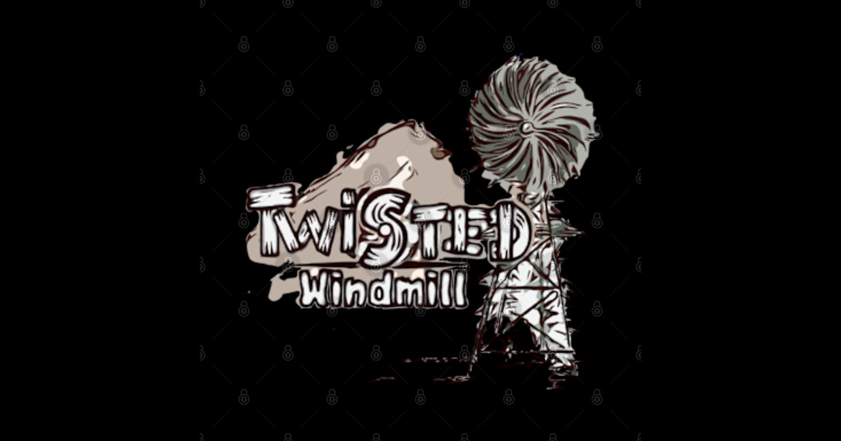 Twisted Windmill old style - Twisted - Sticker | TeePublic
