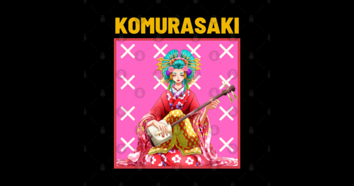 Komurasaki One Piece One Piece Characters Pin Teepublic