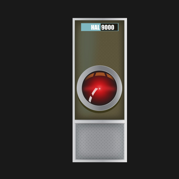 HAL 9000 - Hal 9000 - T-Shirt Designed & Sold By DustinBowker