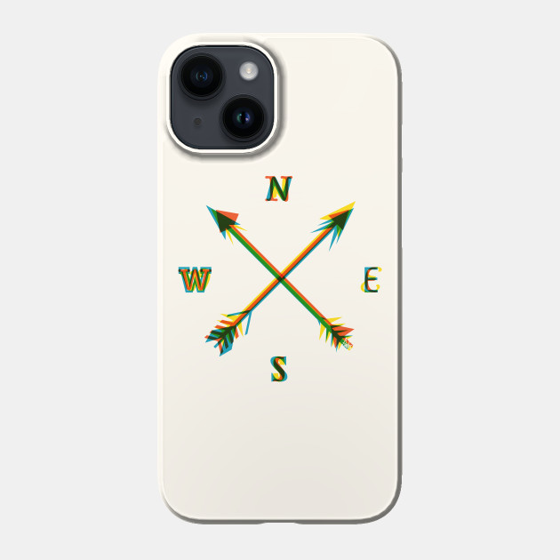 Compass - Travel - Phone Case | TeePublic