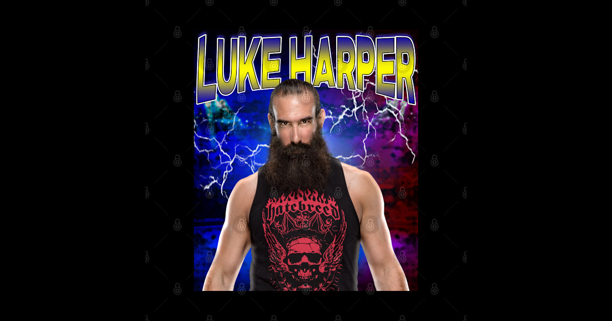 LUKE HARPER - Player - Sticker | TeePublic
