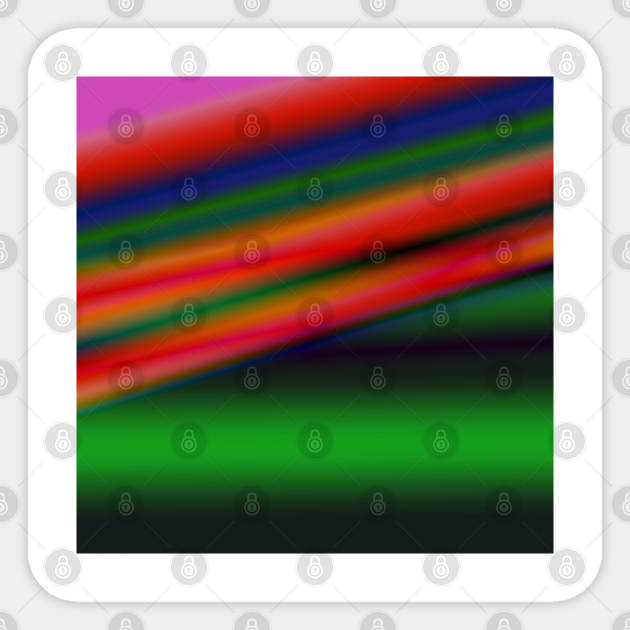 red blue green texture - Red Blue Green Texture Art - Sticker | TeePublic