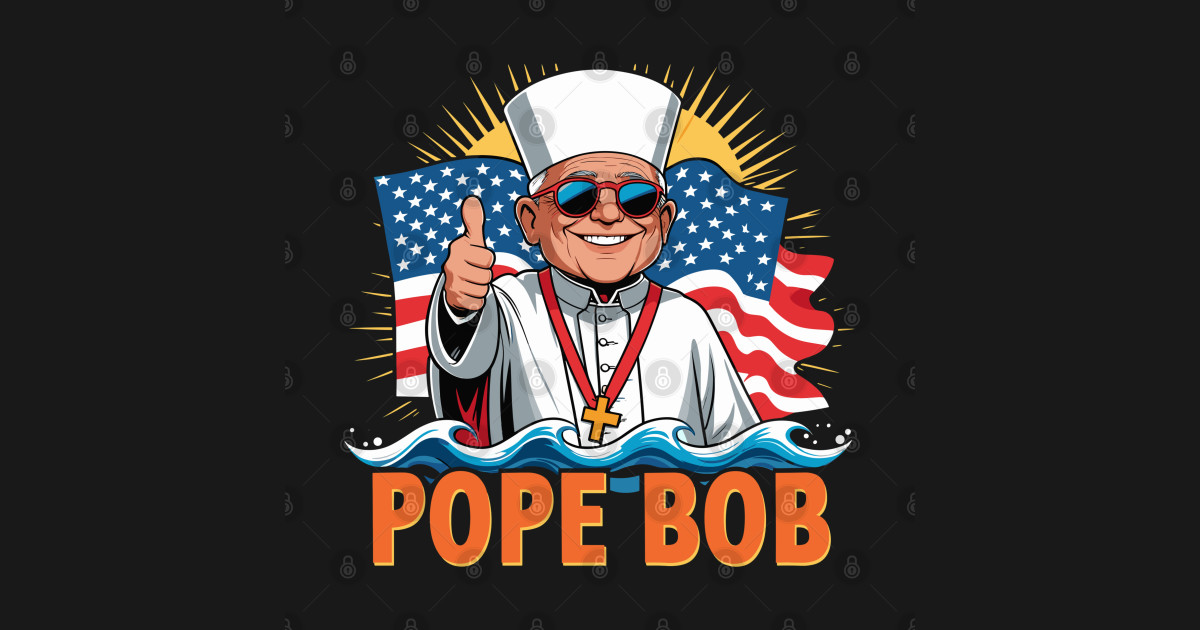 Da Pope From America Chicago Pope Leo XIV Provost - Da Pope - T-Shirt ...