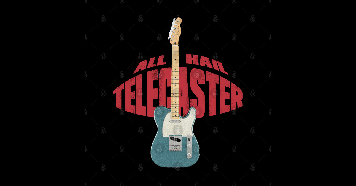 Telecaster Team - Telecaster - Sticker | TeePublic