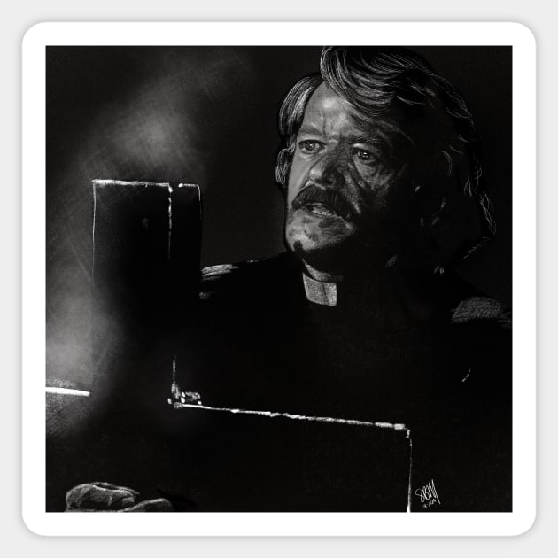 Father Malone from The Fog - Father - Sticker | TeePublic