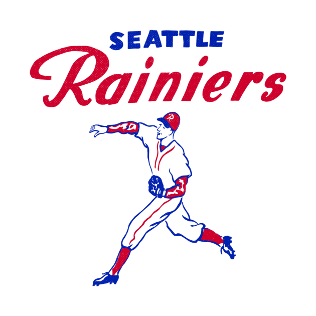 Defunct Seattle Rainiers Baseball 1920 - Seattle - T-Shirt | TeePublic