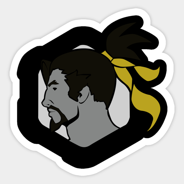 Hanzo logo - Overwatch - Sticker | TeePublic