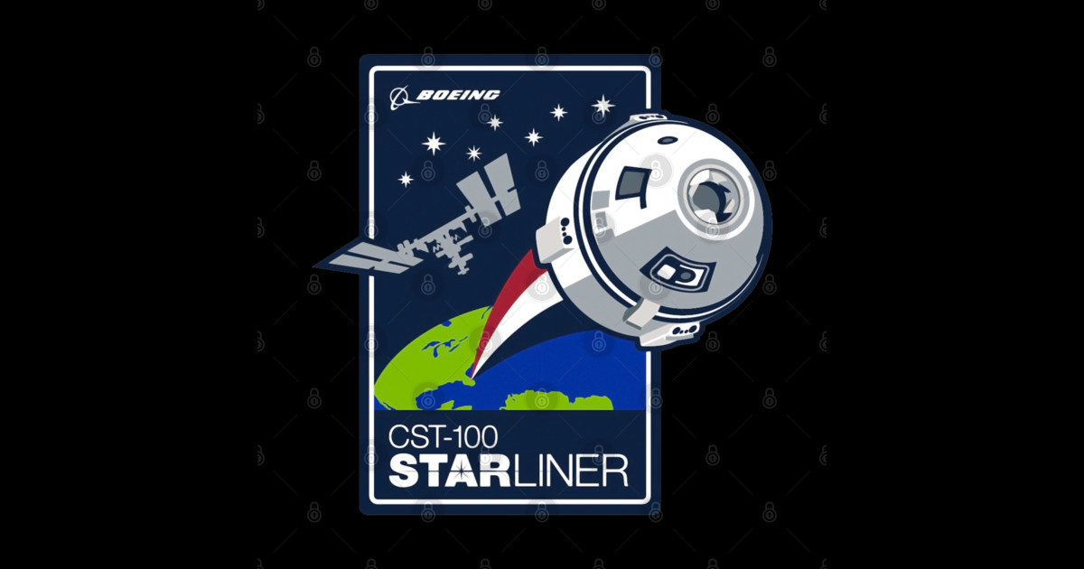 Nasa Boeing CST-100 Starliner Logo - Nasa Boeing Cst 100 Starliner ...