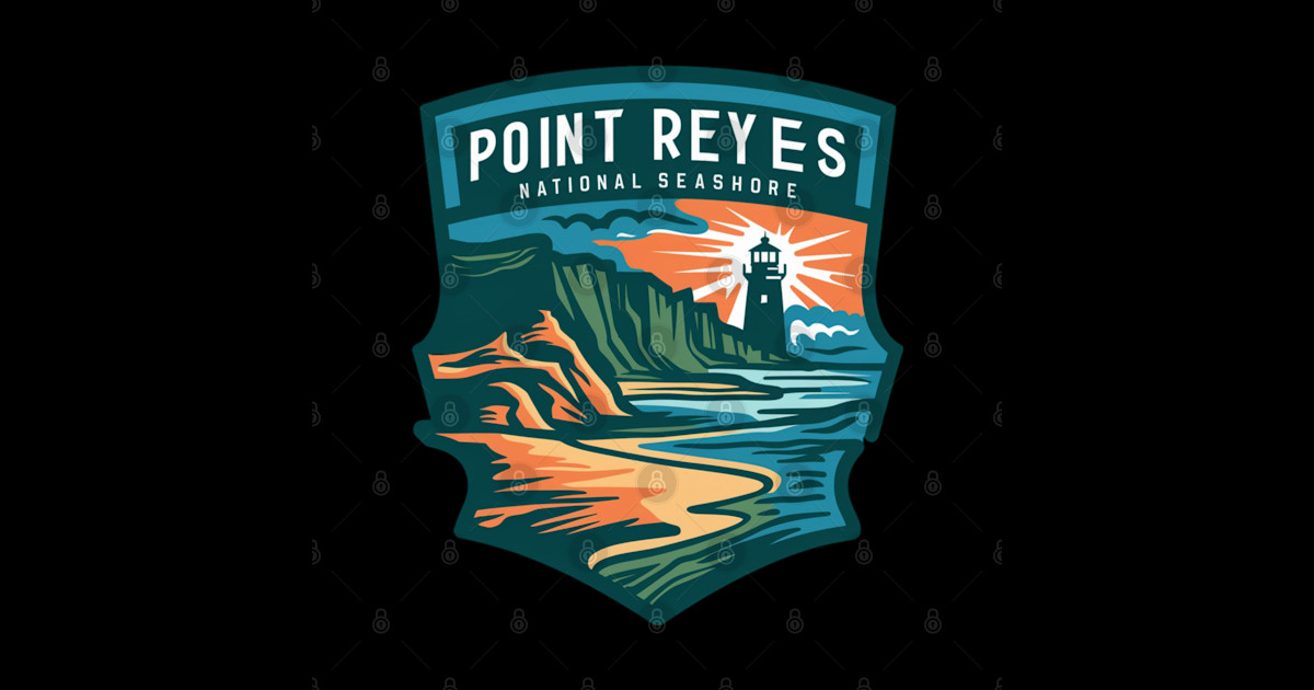 Point Reyes National Seashore Lighthouse - Point Reyes - Sticker ...