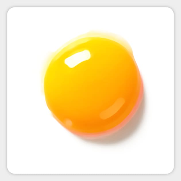 Yolk - Egg Yolk - Sticker | TeePublic
