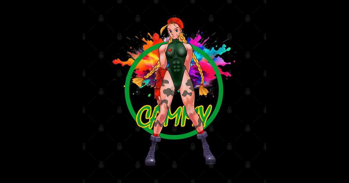 CAMMY - ARCADE GAME STREET FIGHTER - D1 - Arcade Games - Posters and ...