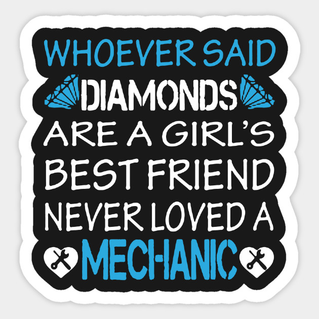 Mechanic Wife - Mechanic - Sticker | TeePublic