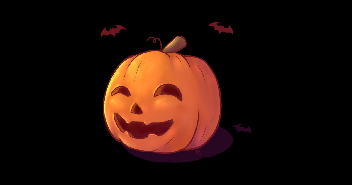 Happy Pumpkin - Halloween - Sticker | TeePublic