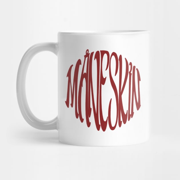 Maneskin red design - Maneskin Red - Mug | TeePublic