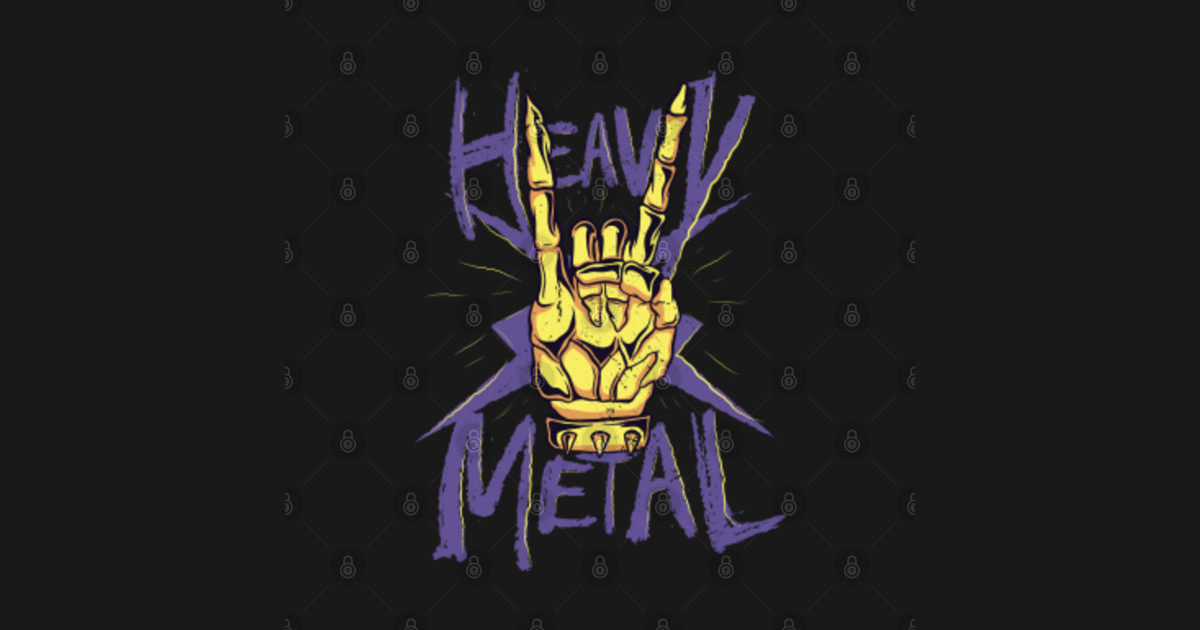 Heavy Metal Characters Devil Horns Long Sleeve T Shirt Teepublic