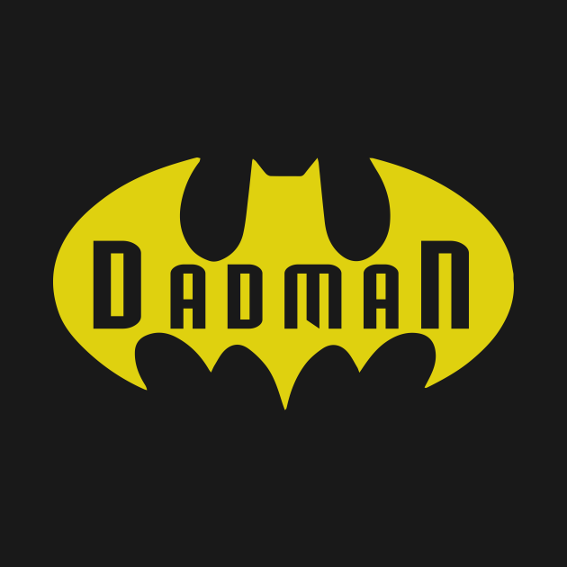 Dadman - Superhero Daddy - T-Shirt | TeePublic