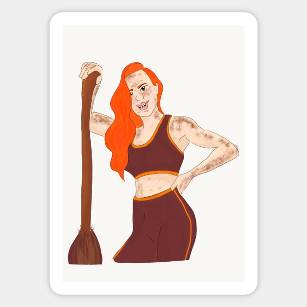 Ginny Weasley - Ginny Weasley - Sticker | TeePublic