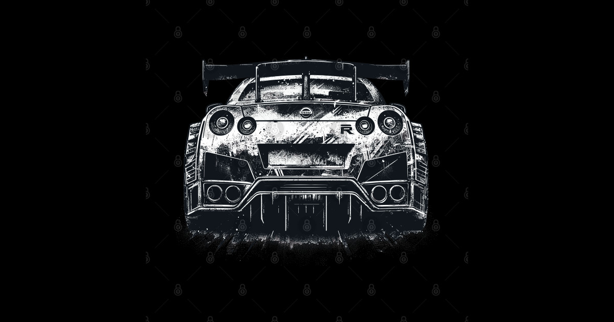 Nissan GT-R - Nissan Gt R - Sticker | TeePublic