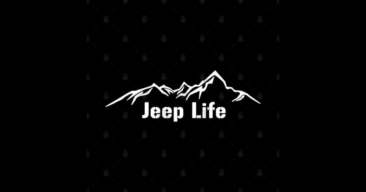 jeep life adventure offroad 4x4 - Jeep Adventure - Sticker | TeePublic