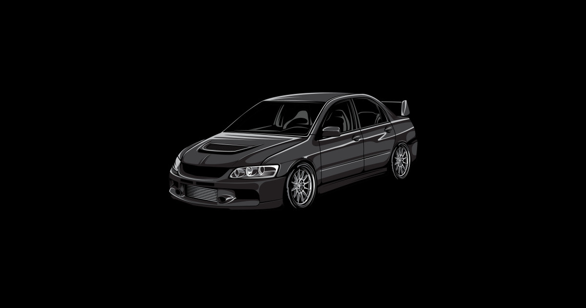 Evolution IX - Lancer Evo - Sticker | TeePublic