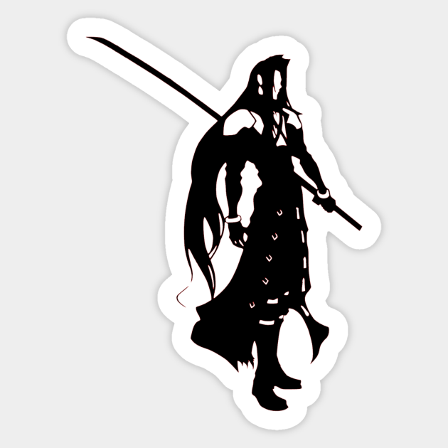 Sephiroth Final Fantasy VII - Sephiroth - Sticker | TeePublic