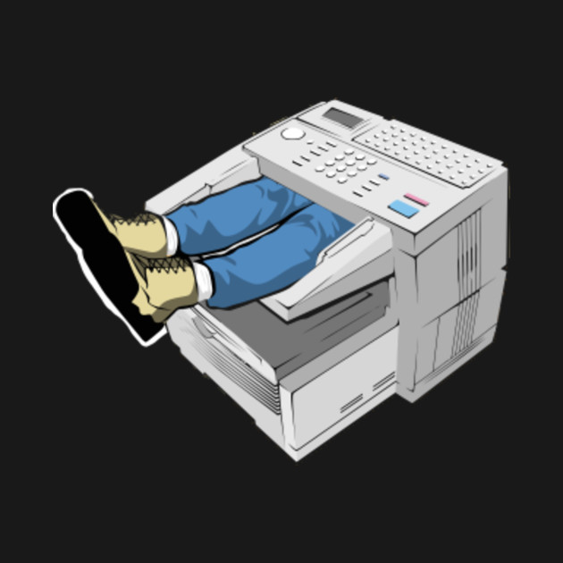 Printer funny - Funny - T-Shirt | TeePublic