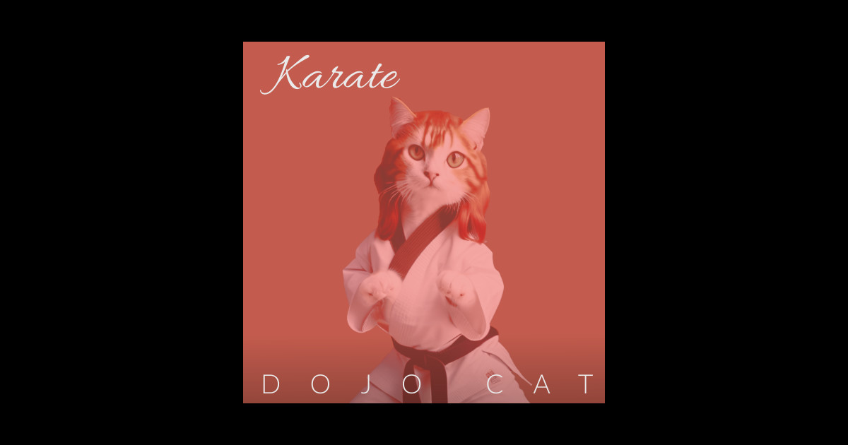 Dojo Cat: Rapper Parody - Cat - Sticker | TeePublic